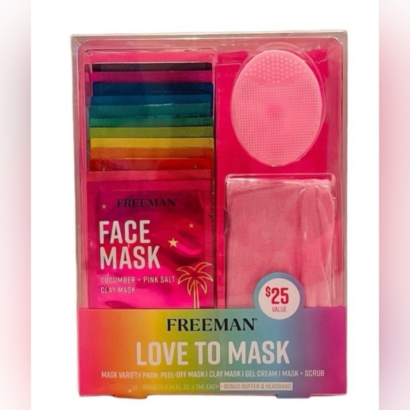 Freeman Beauty | Skincare | Nwt Love To Mask Set Freeman Gift Set Clay ...